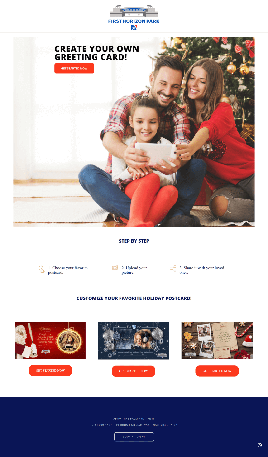 First Horizon: Holiday Postcards in the Southern Made Portfolio of Work