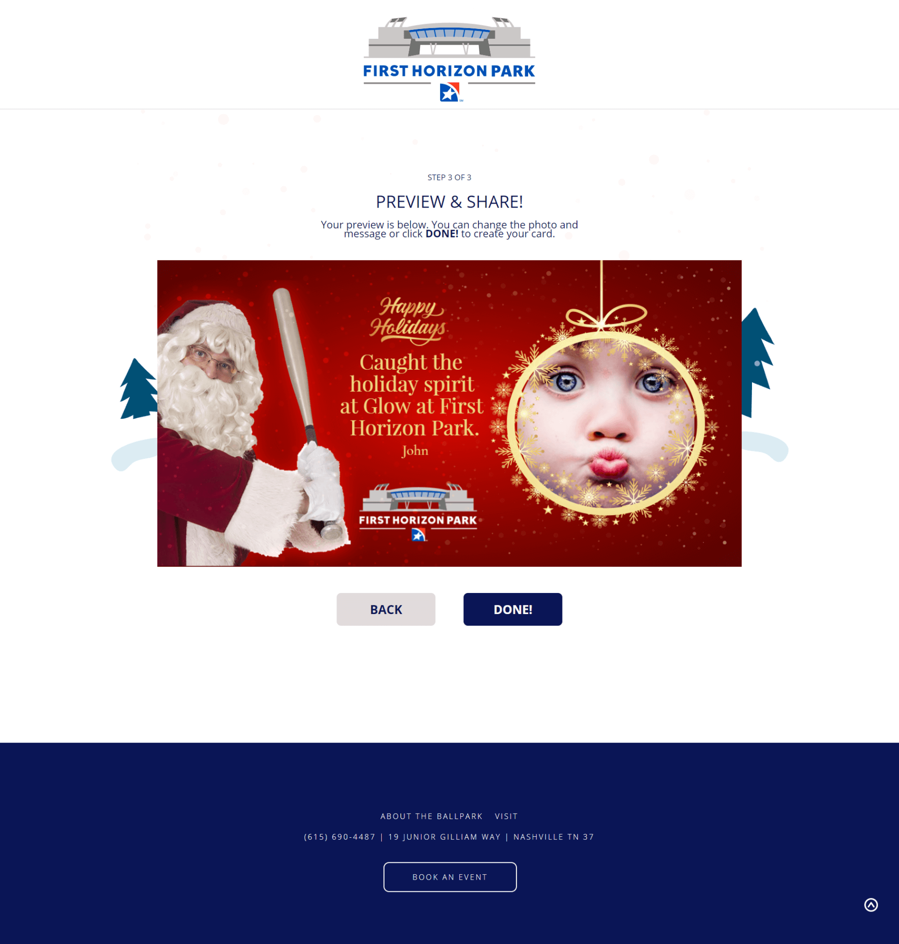 First Horizon: Holiday Postcards in the Southern Made Portfolio of Work